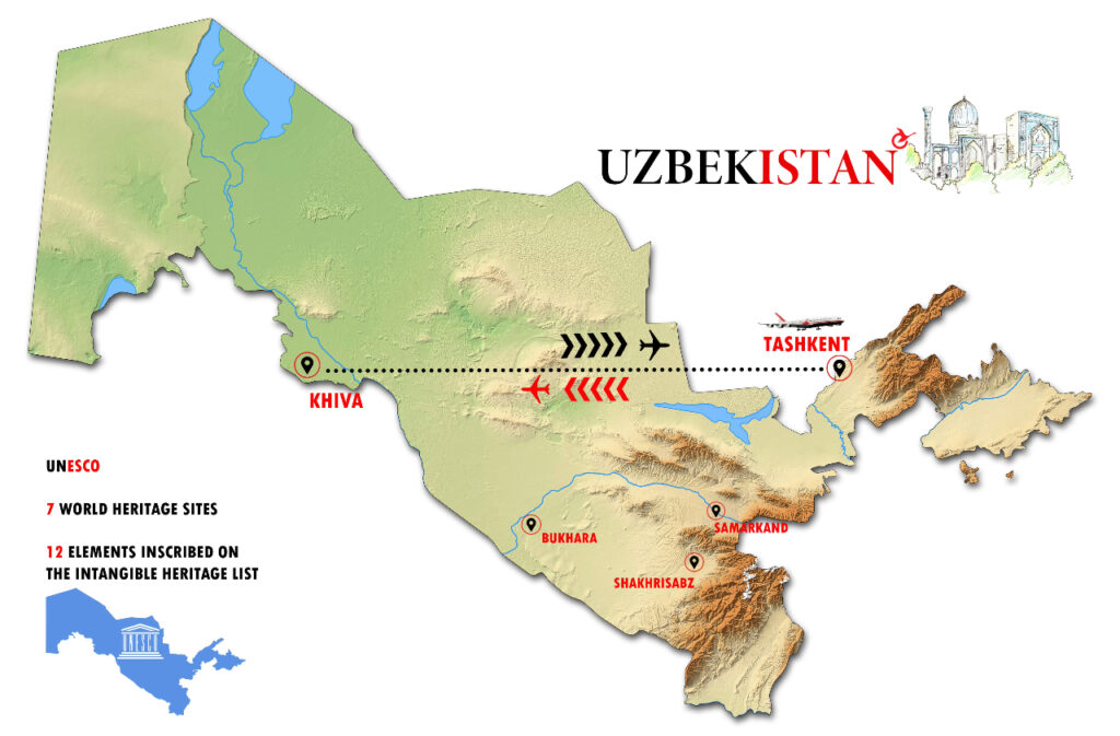 Khiva: Where Ancient Marvels Unfold. UNESCO Heritage - Canada One Travel