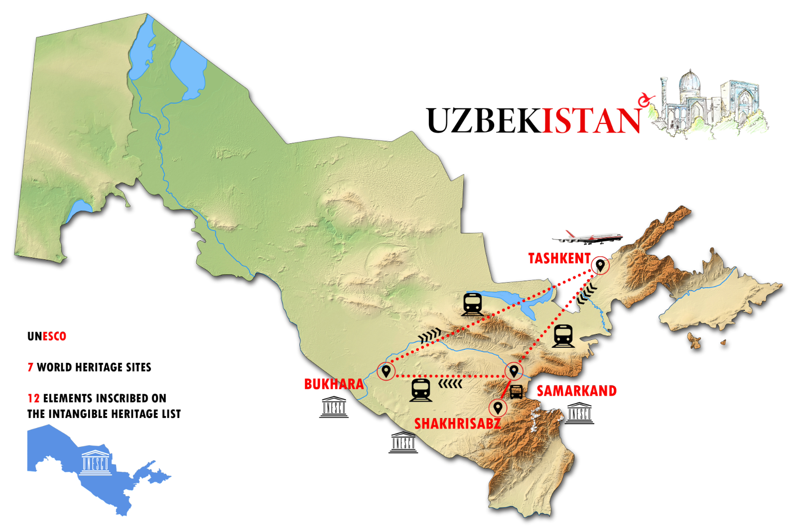 Uzbekistan Silk Road Treasure Canada One Travel